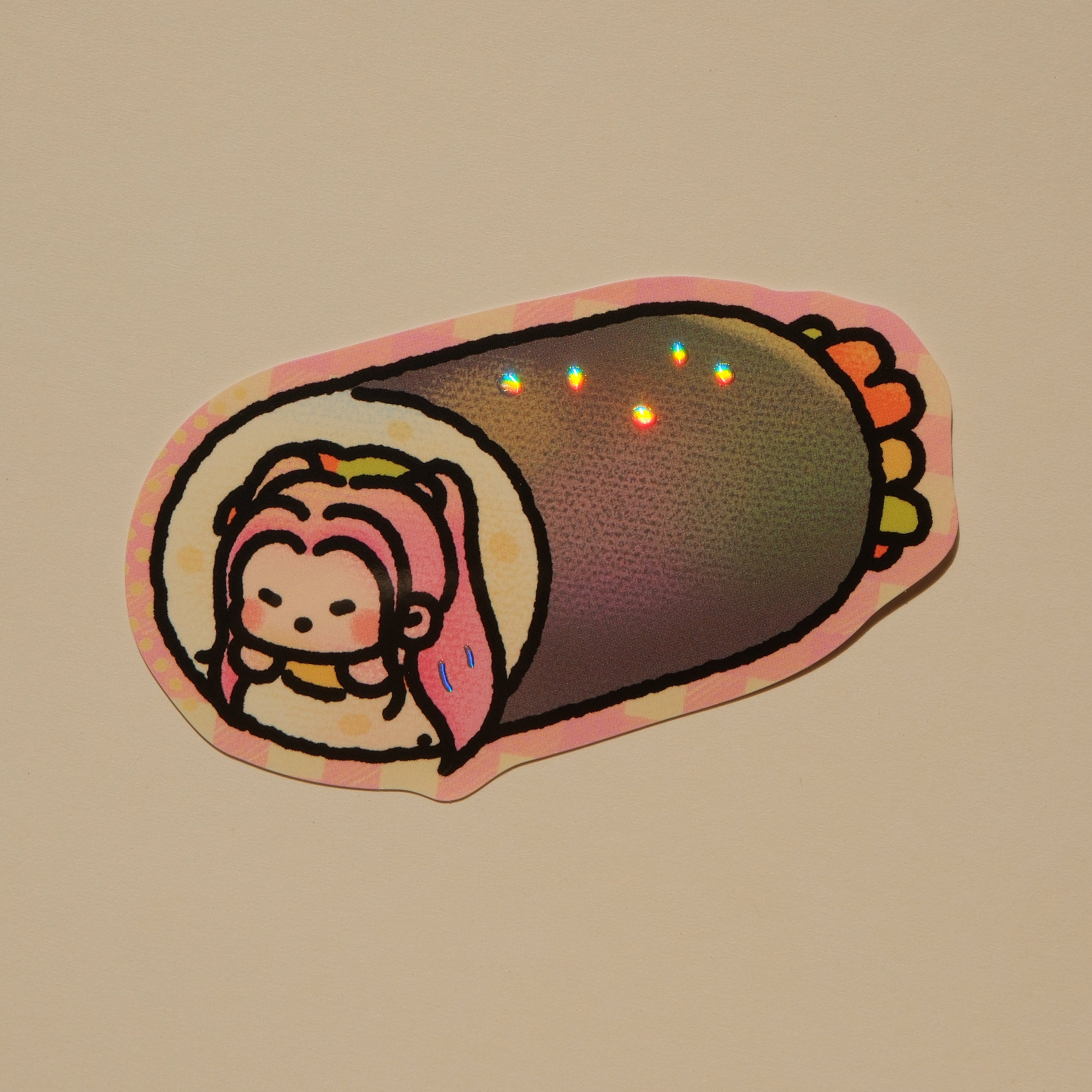 Mira Gimbap - Kpop Demon Hunters Foil Sticker